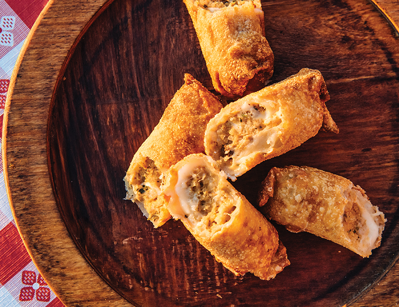 Sur la menu: Allons Manger!