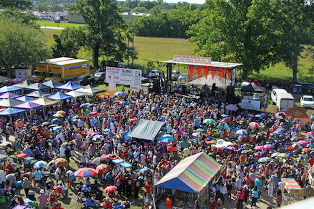Eating and Dancing in Breaux Bridge