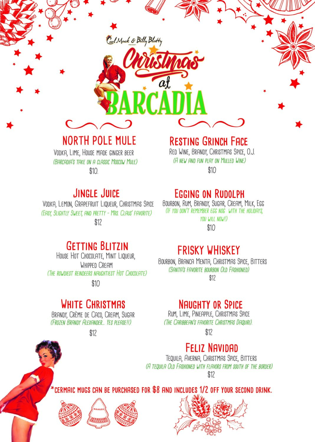 Barcadia New Orleans Presents Christmas at Barcadia