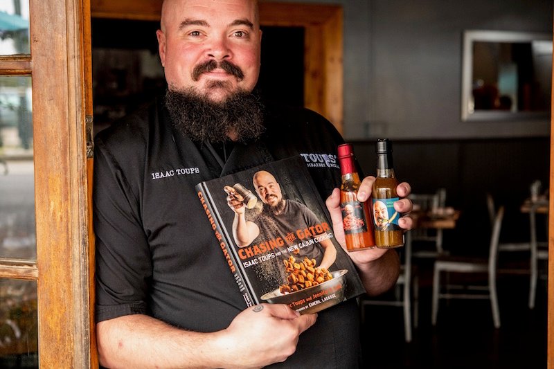Chef Isaac Toups Heats Things Up With New Hot Sauce Line