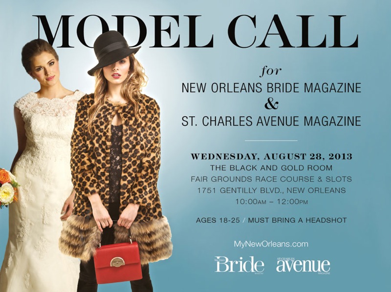 We're looking for models!