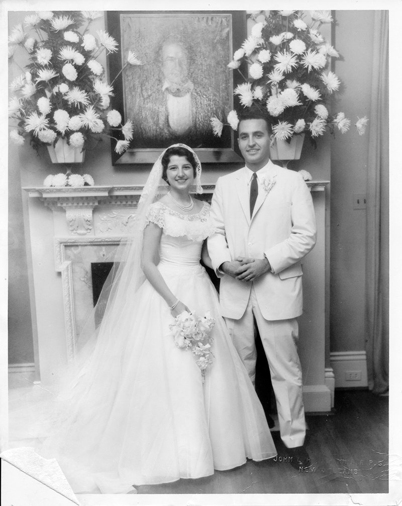 Vintage Wedding: Flora Sanders Fenner Weds Ronald James French