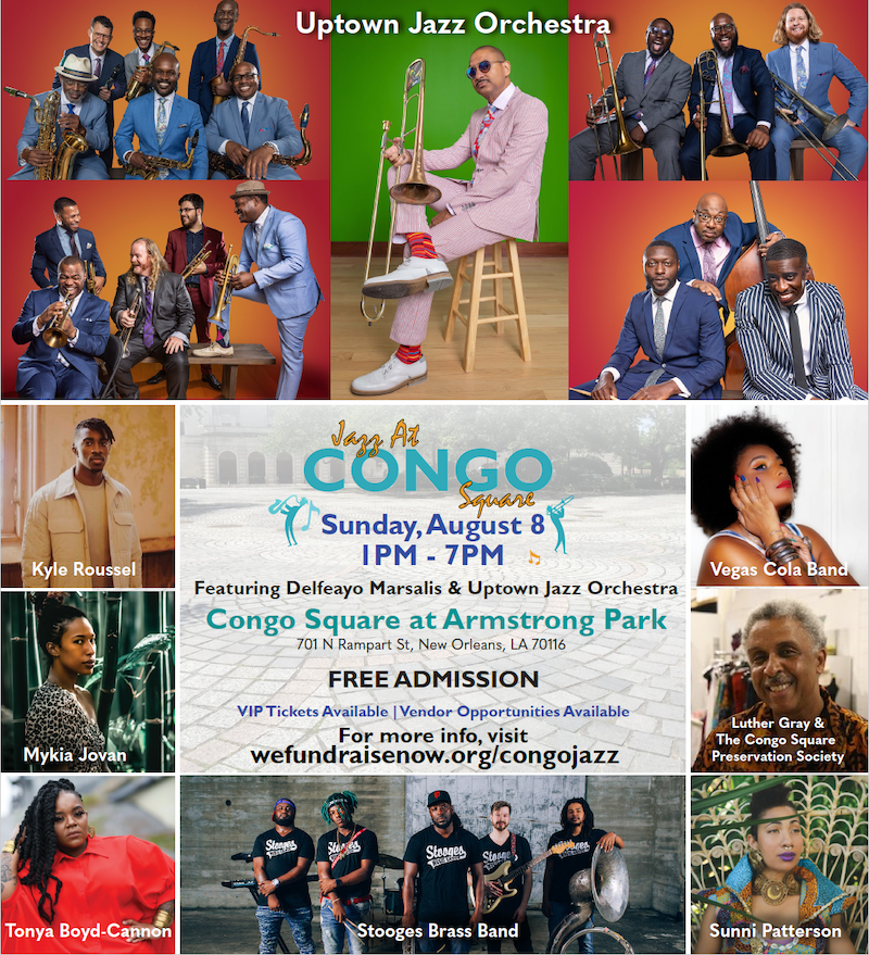 Uptown Jazz Orchestra hosts Jazz at Congo Square, an Inaugural ...