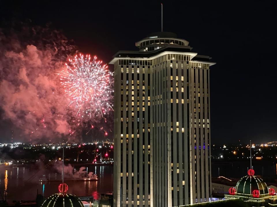 New Year's Eve Fireworks Viewing Party at Vue Orleans