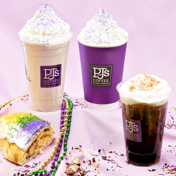 PJ’s Coffee Crowns New Limited-Time Mardi Gras Flavors