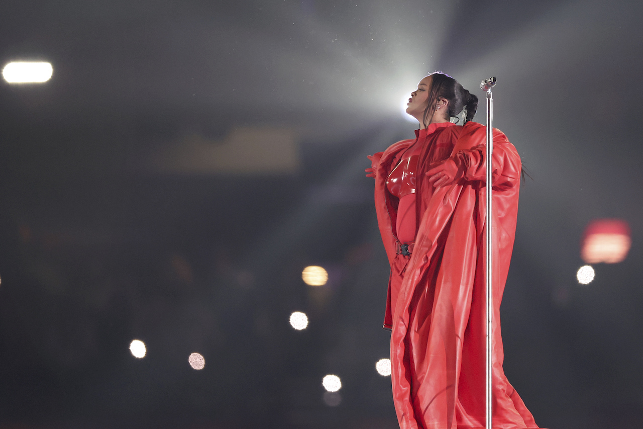 Channeling Rihanna Red